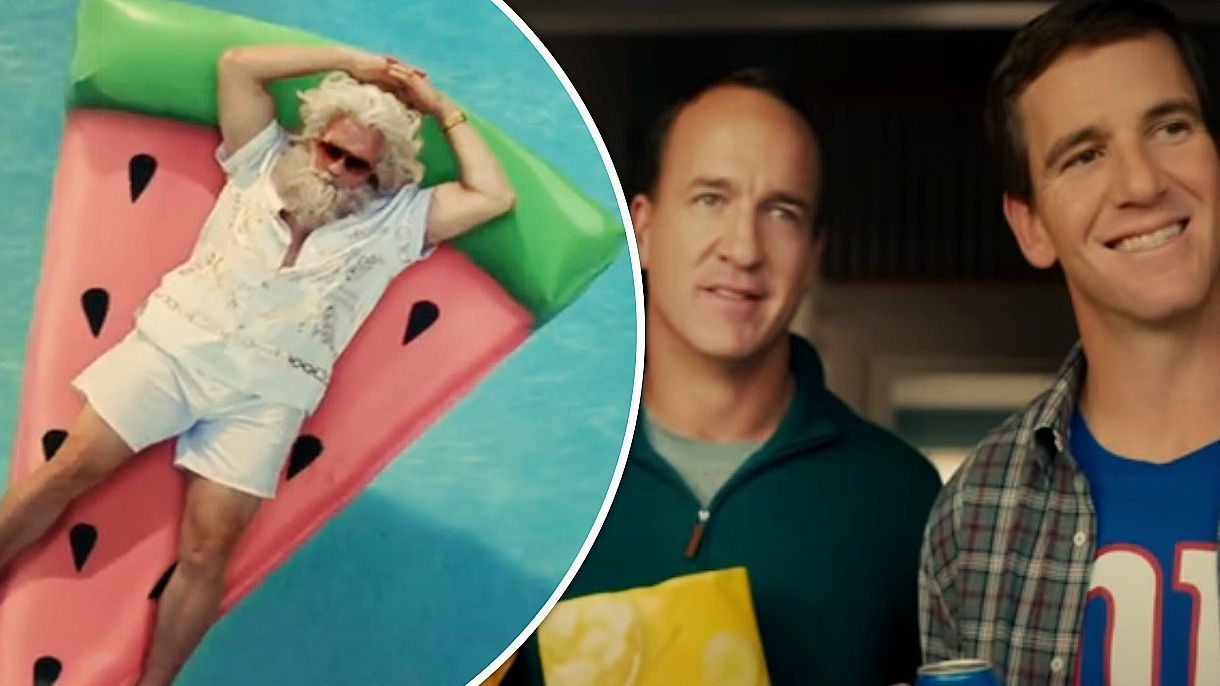 De lenda do cinema como Zeus aos irmãos Manning: os comerciais de até R ...
