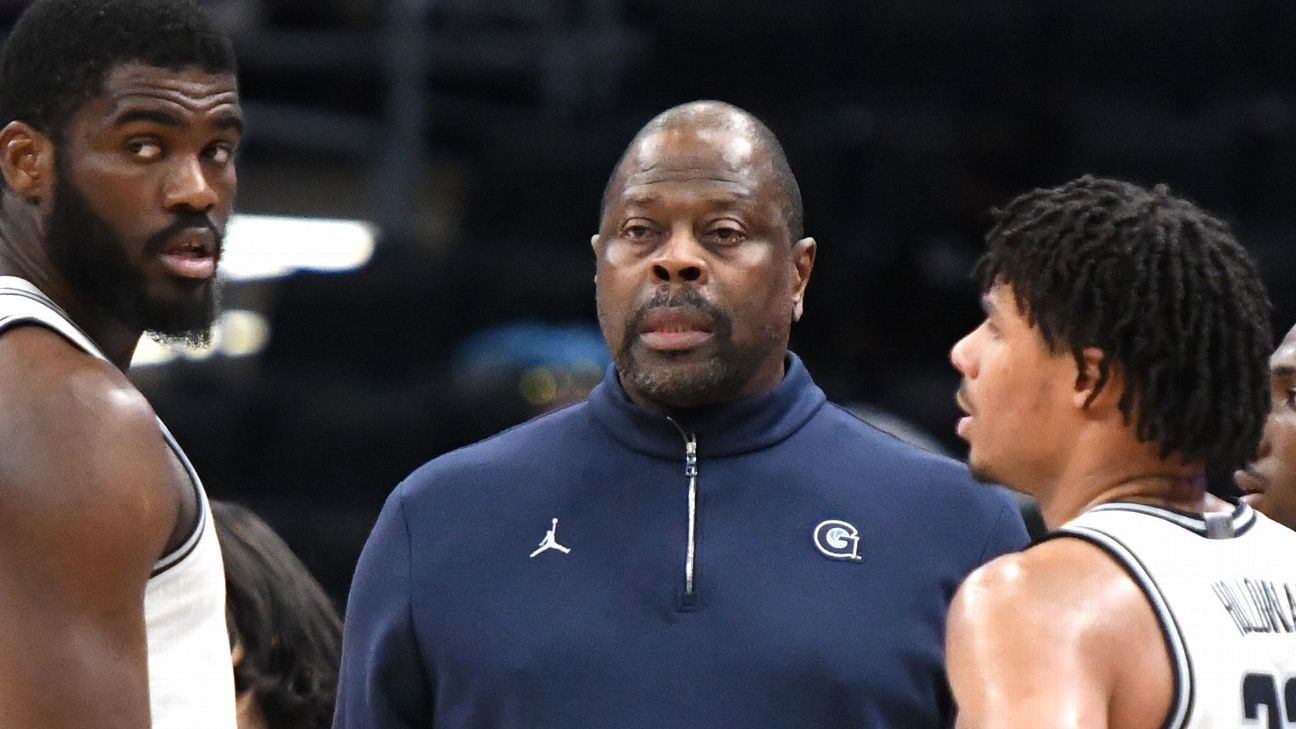 As Georgetown men's basketball struggles, optimistic coach Patrick ...