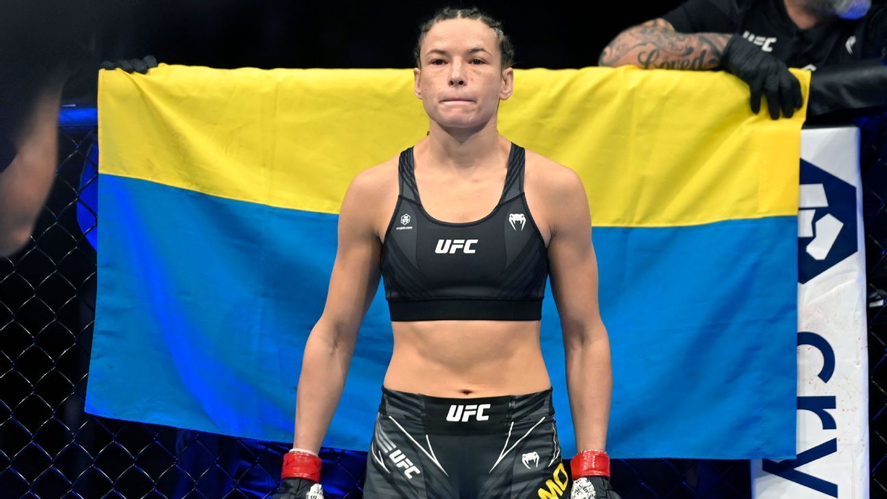 Após discurso emocionado no UFC, lutadora ucraniana garante bônus de R ...
