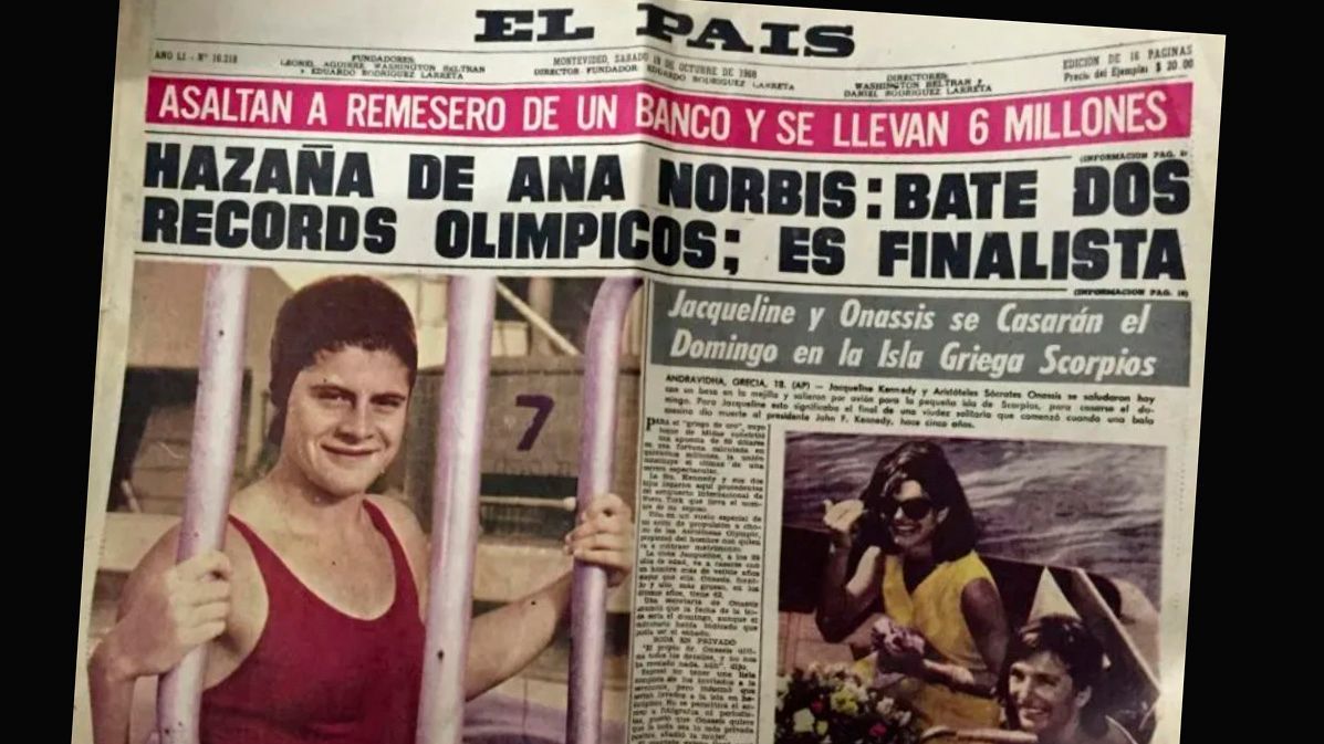 Ana María Norbis, la mujer nadadora que marcó una era - ESPN