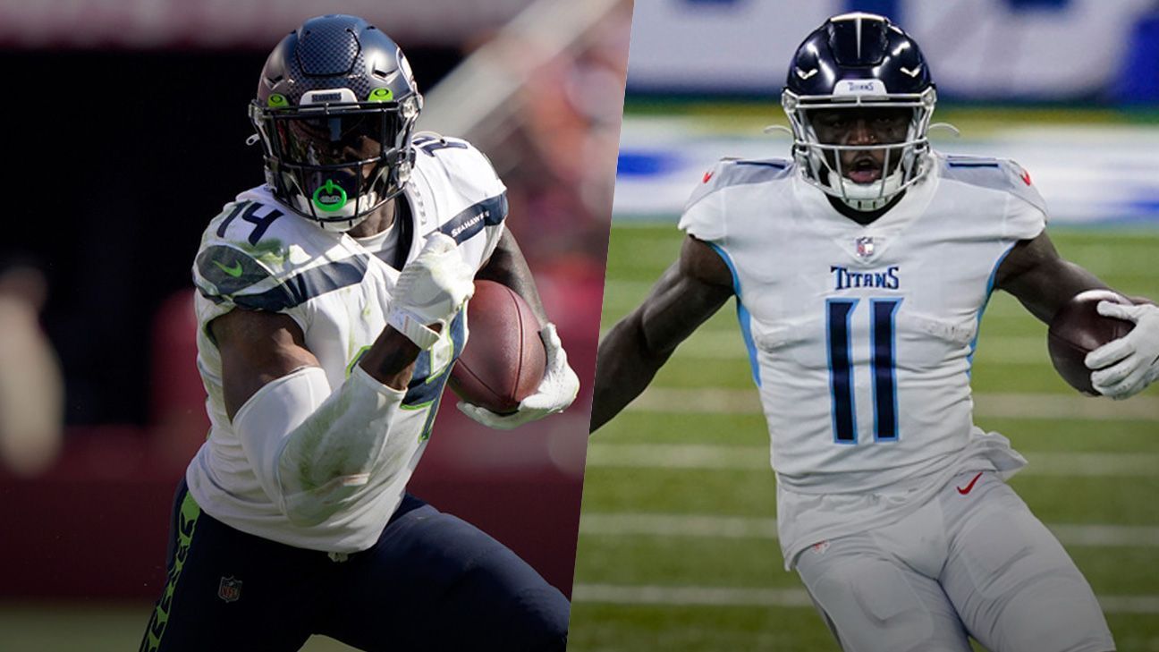 ¿Deben buscar los New York Jets un canje por DK Metcalf o A.J. Brown ...