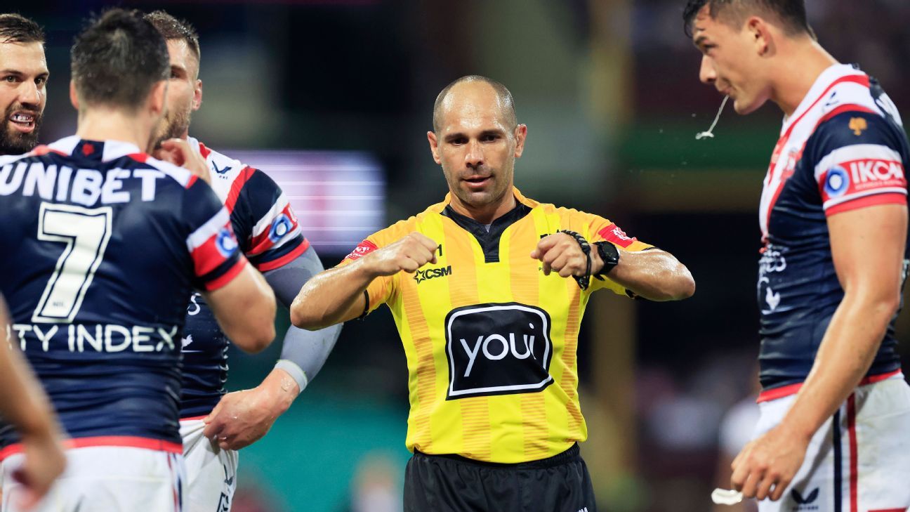 NRL Ashley Klein to referee opening State of Origin - ESPN