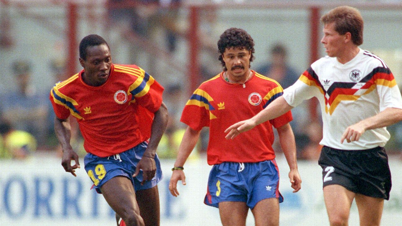 El gol de Freddy Rincón a Alemania en el Mundial del 90 define el ...