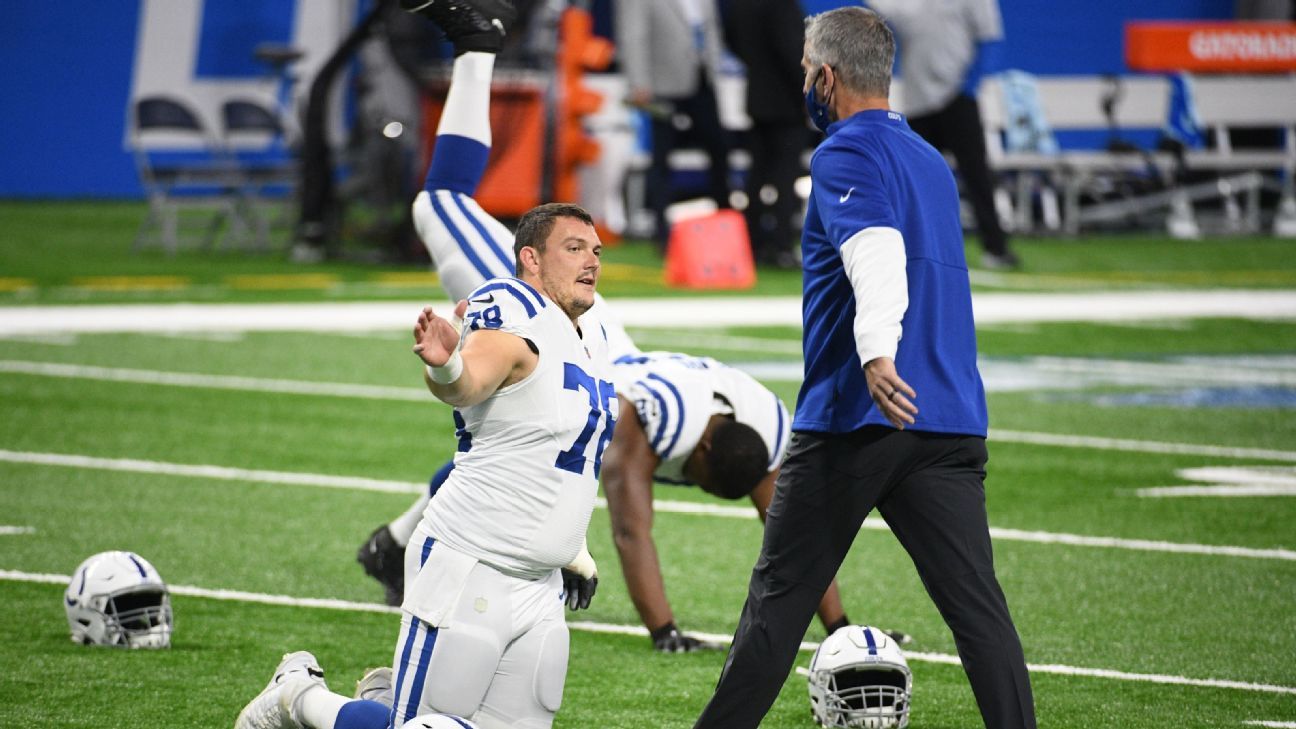 Indianapolis Colts' Frank Reich, Ryan Kelly prep for yet another change ...