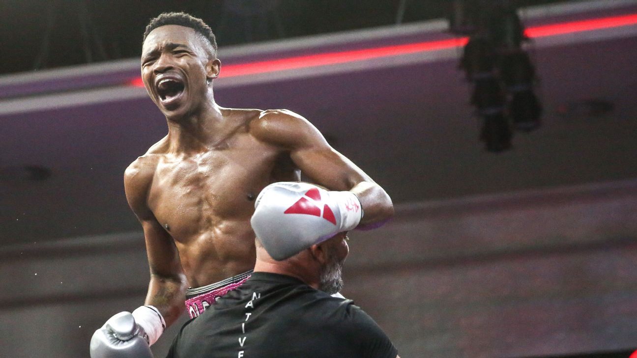 Magnificent Mzu Magwaca makes victorious pro boxing comeback - ESPN
