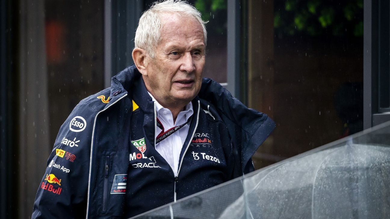 Checo Pérez alega que no tiene ningún problema con Helmut Marko - ESPN