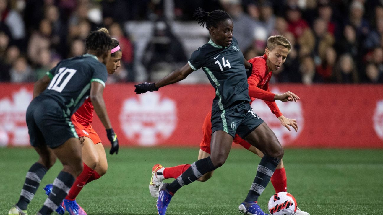 Nigeria's AWCON hopes boosted by efforts against Canada - ESPN