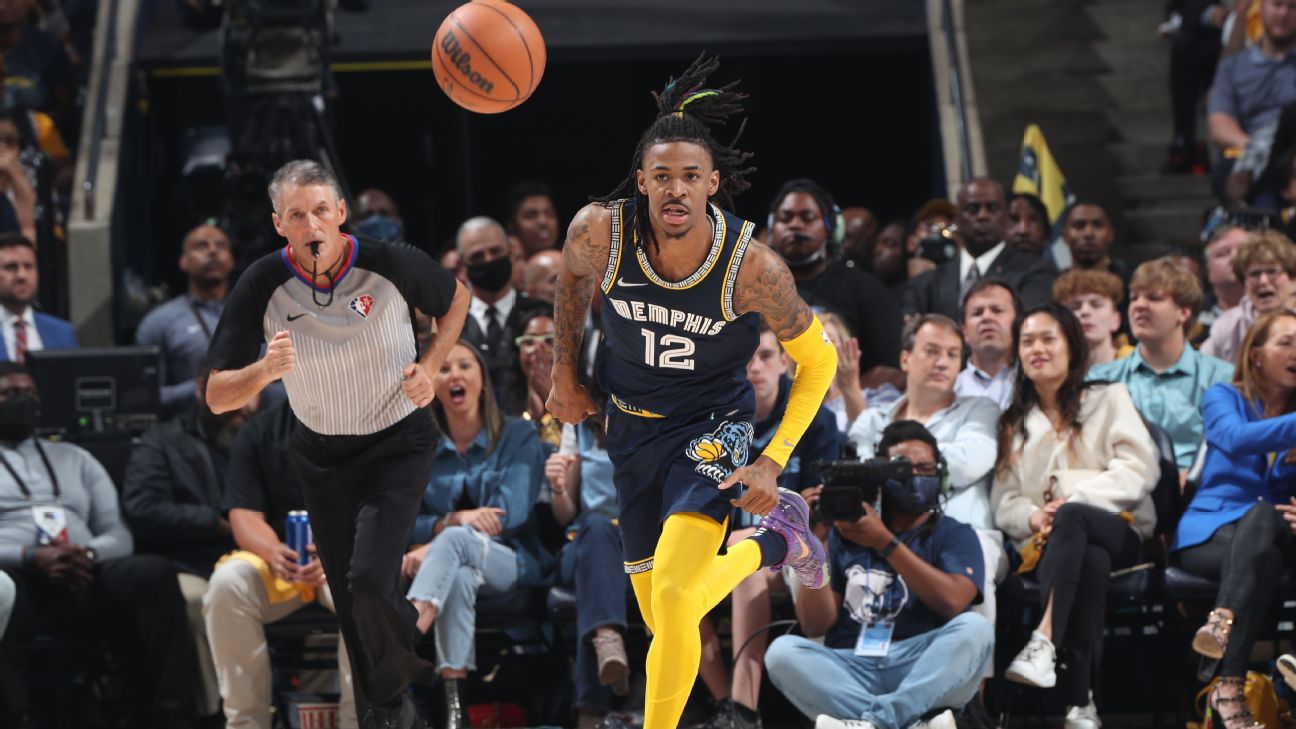 Ja Morant acuerda extensión de 5 años y $231 mdd con Grizzlies - ESPN