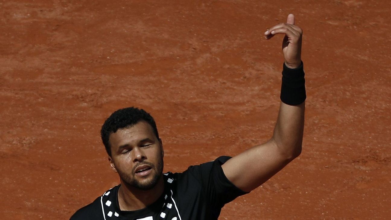 Jo-Wilfried Tsonga jugó su último partido como profesional - ESPN