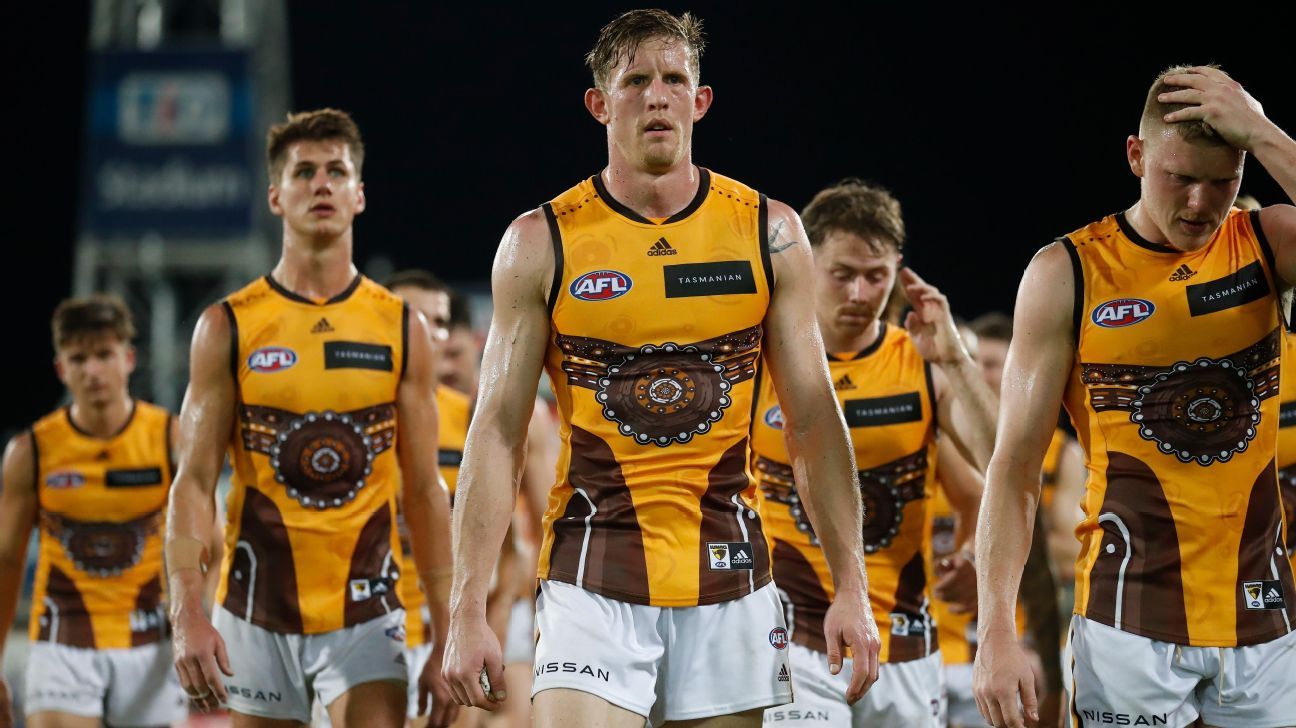 Hawthorn Hawk Sam Frost banned on AFL match review - ESPN