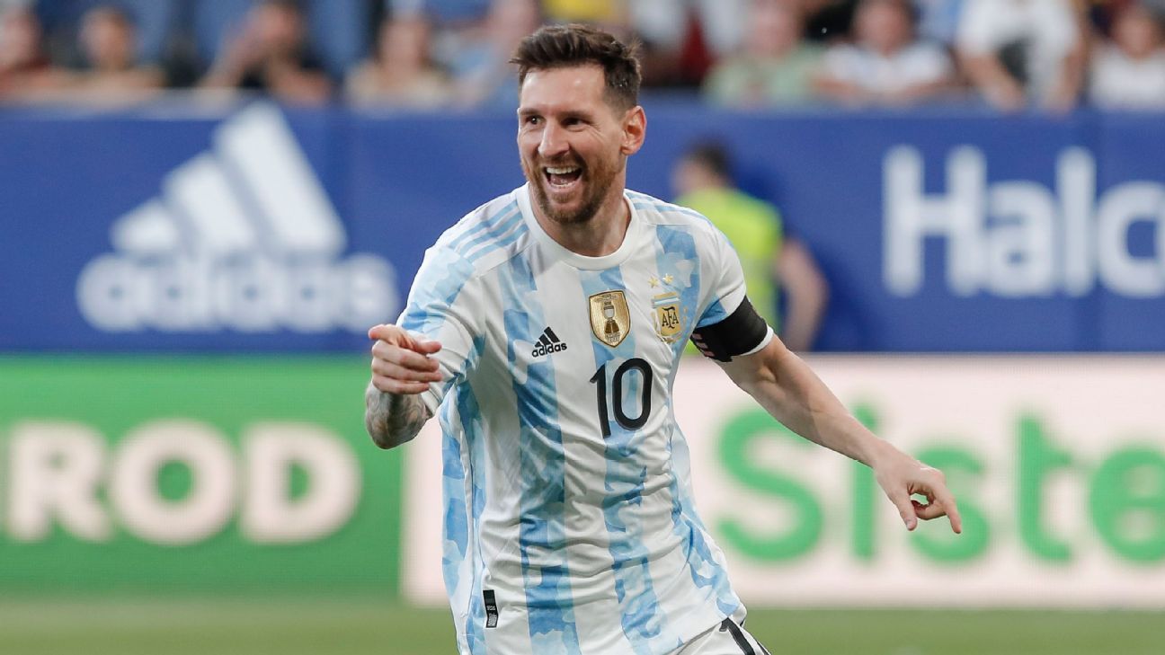 Lionel Messi, el capitán, figura y máximo referente de Argentina en la ...