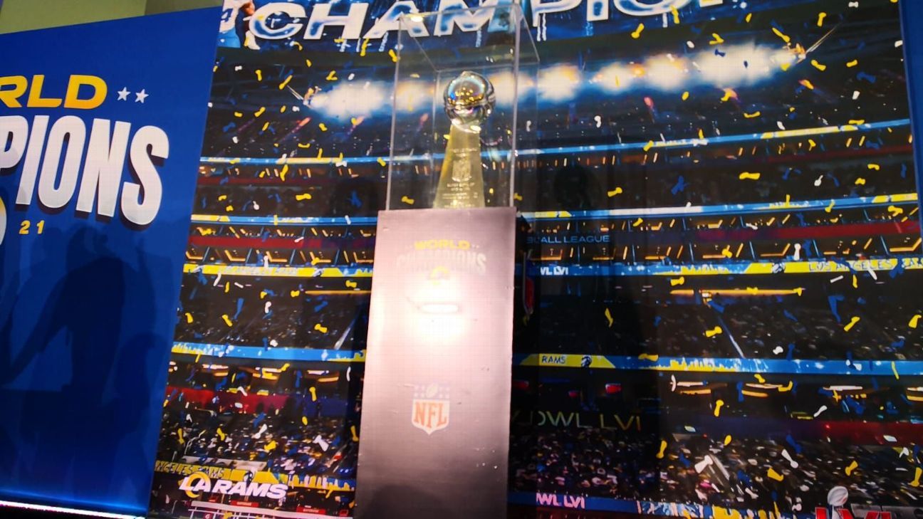 NFL: Trofeo Vince Lombardi 'cautiva' a afición en la CDMX - ESPN
