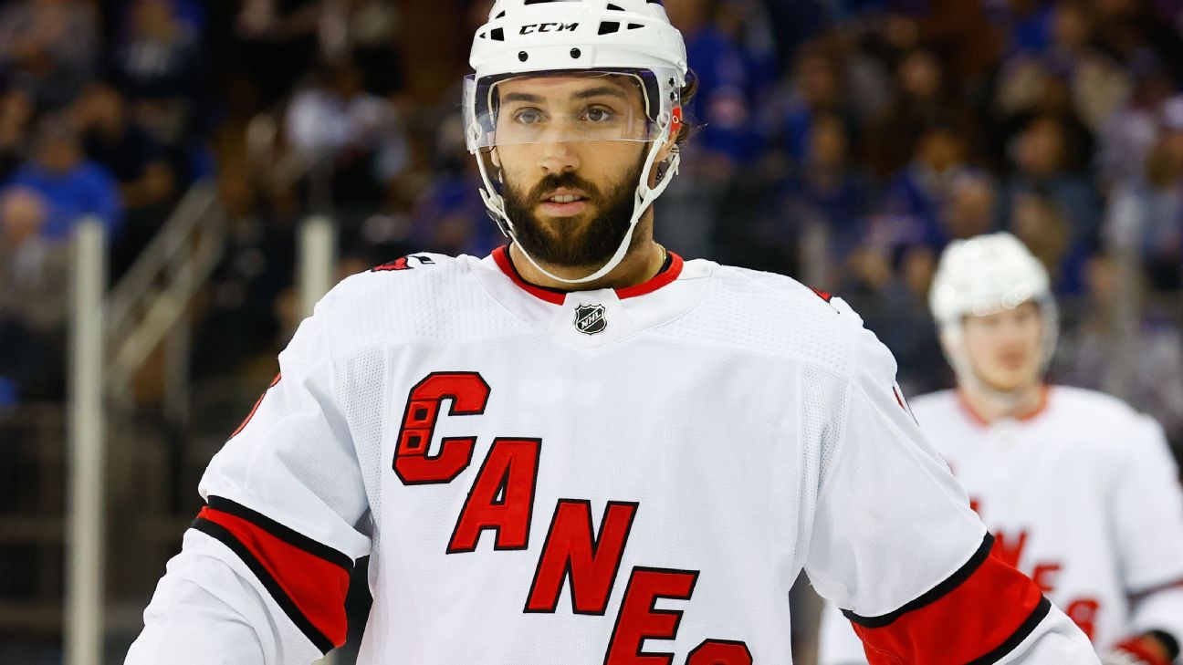 New York Rangers reach 7-year deal with ex-Carolina Hurricanes center ...