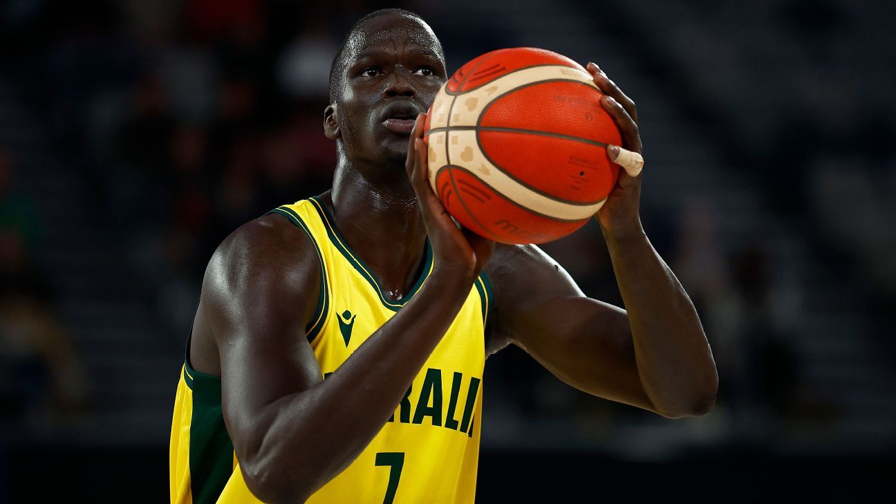 Thon Maker dominant in Boomers' Asia Cup opener - ESPN