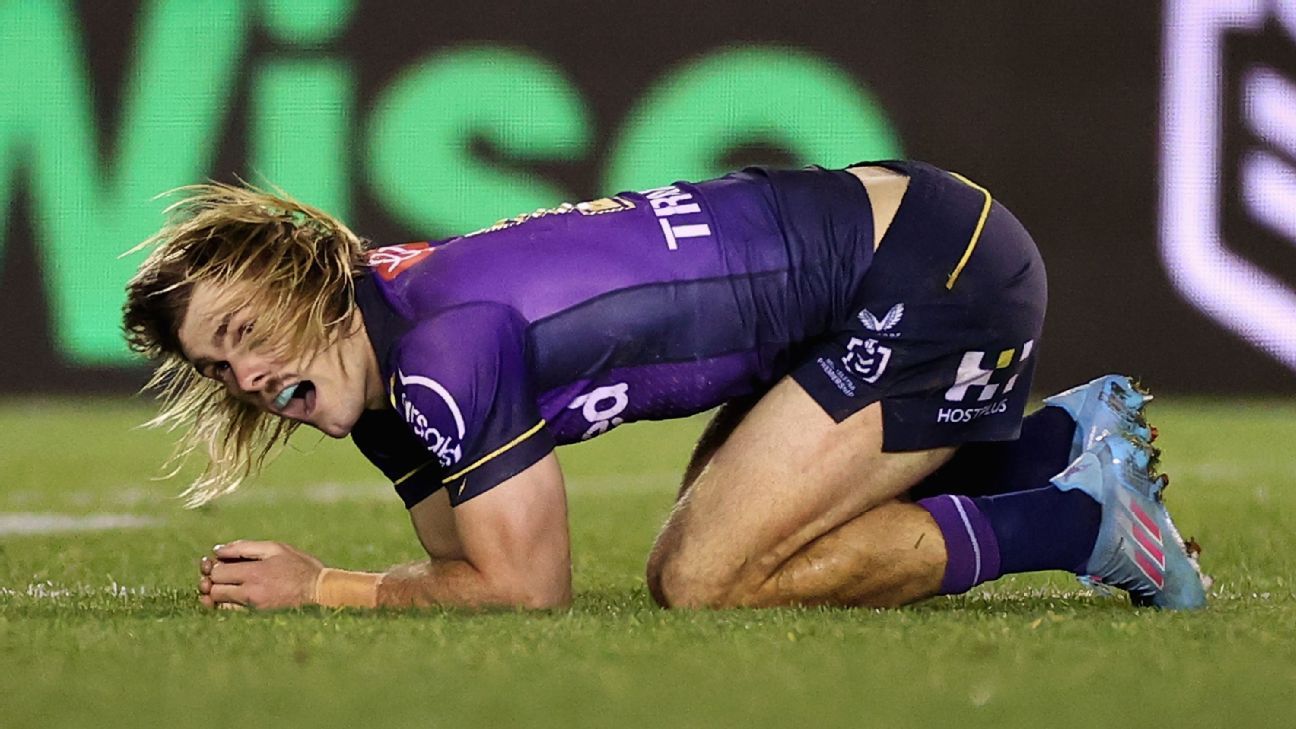 NRL Injured Melbourne Storm star Ryan Papenhuyzen heads to USA for ...