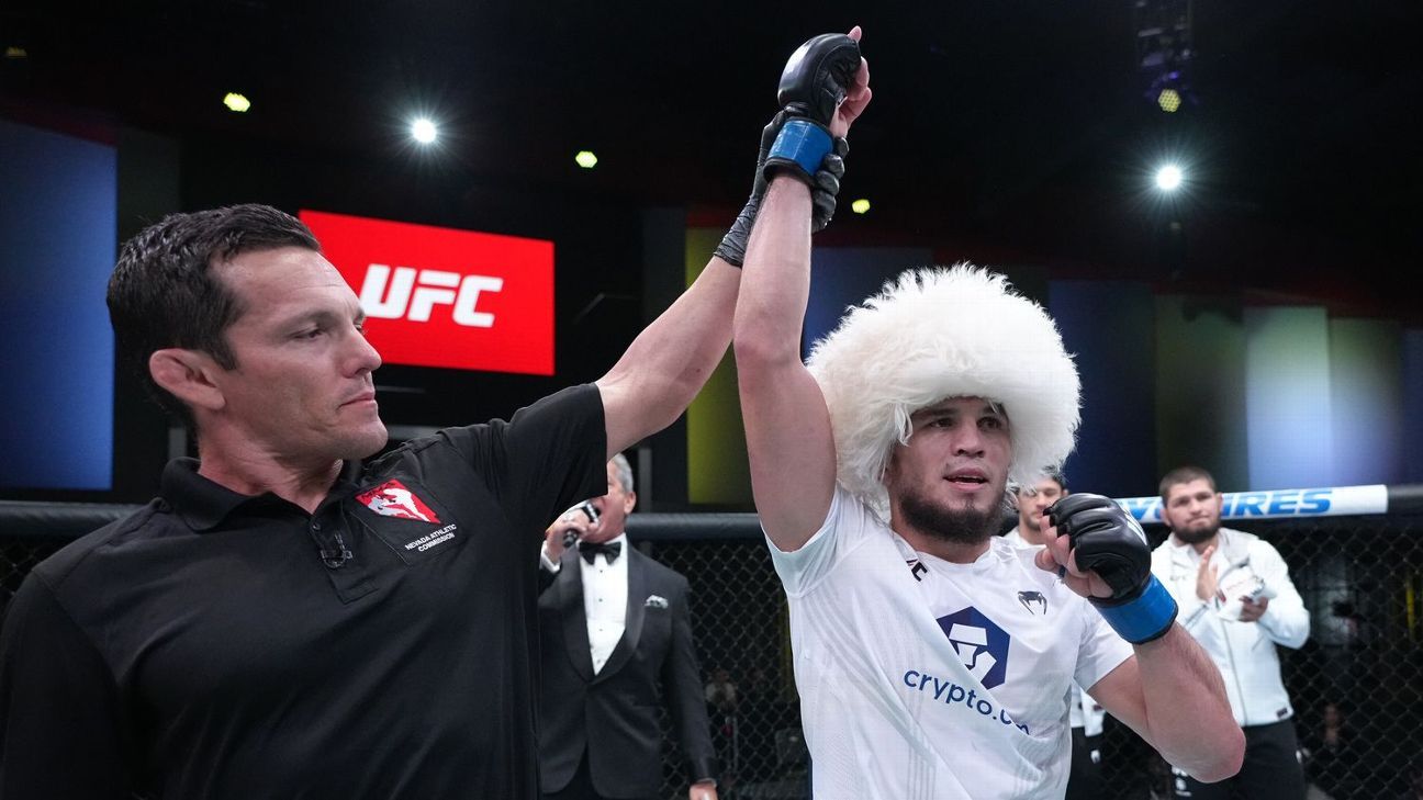 Umar Nurmagomedov, cousin of Khabib, to fight on Jan. 14 UFC card - ESPN