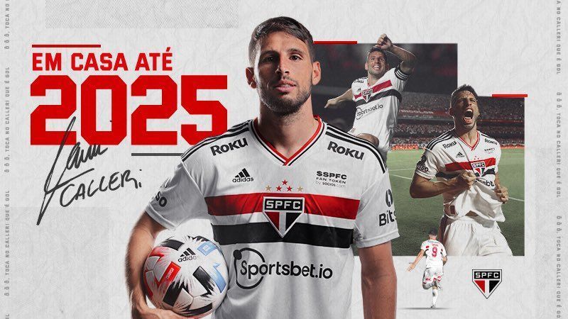 Jonathan Calleri firma con Sao Paulo hasta 2025 - ESPN
