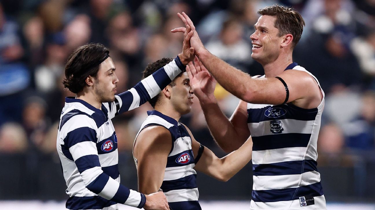 AFL Round 21 Top Cats close in on AFL minor premiership - ESPN