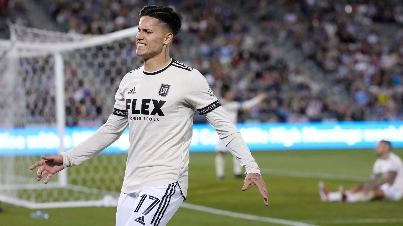 América mantiene interés en el uruguayo Brian Rodríguez de LAFC - ESPN