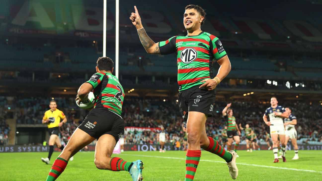 NRL Round 24 Souths seal NRL finals spot in late drama against Cowboys ...