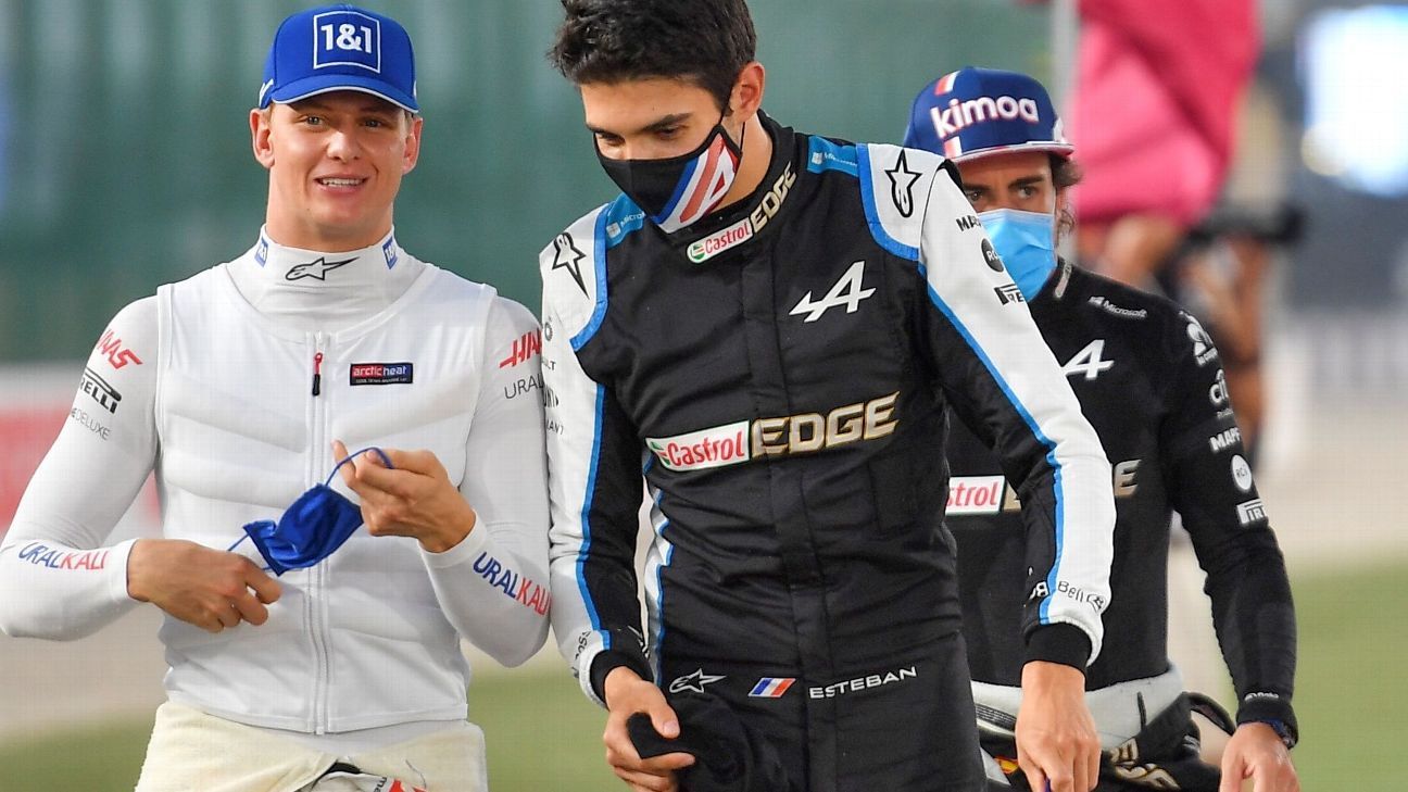 Esteban Ocon elegiría a Mick Schumacher como sustituto de Fernando Alonso - ESPN