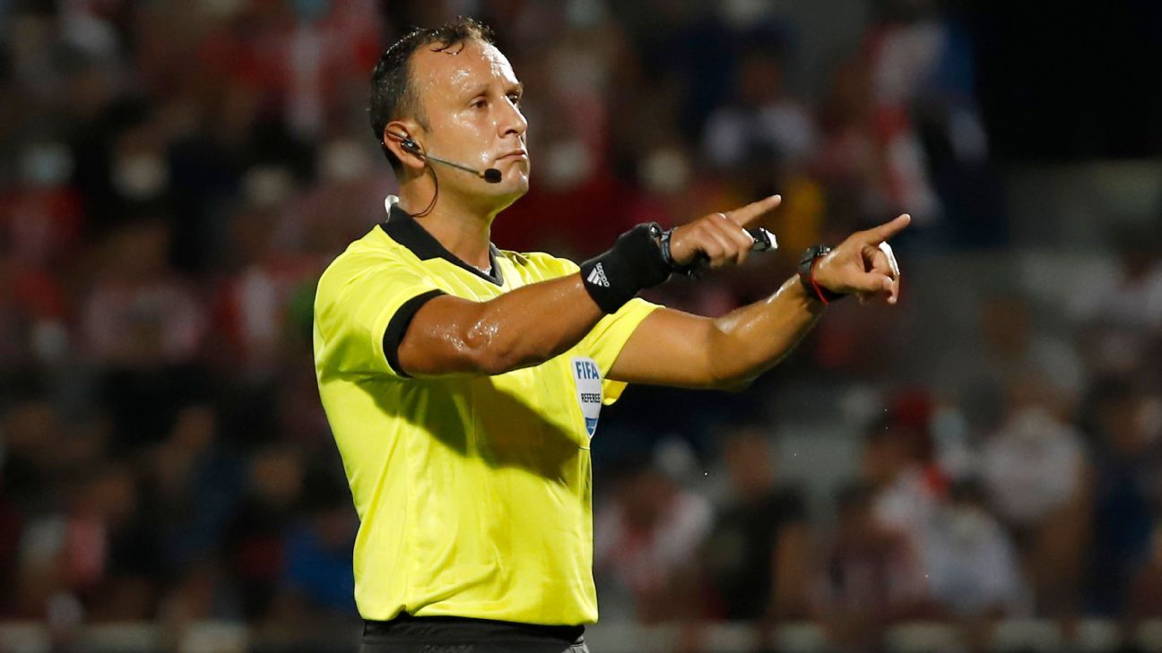 Darío Herrera será el árbitro de Uruguay - Chile por las Eliminatorias ...