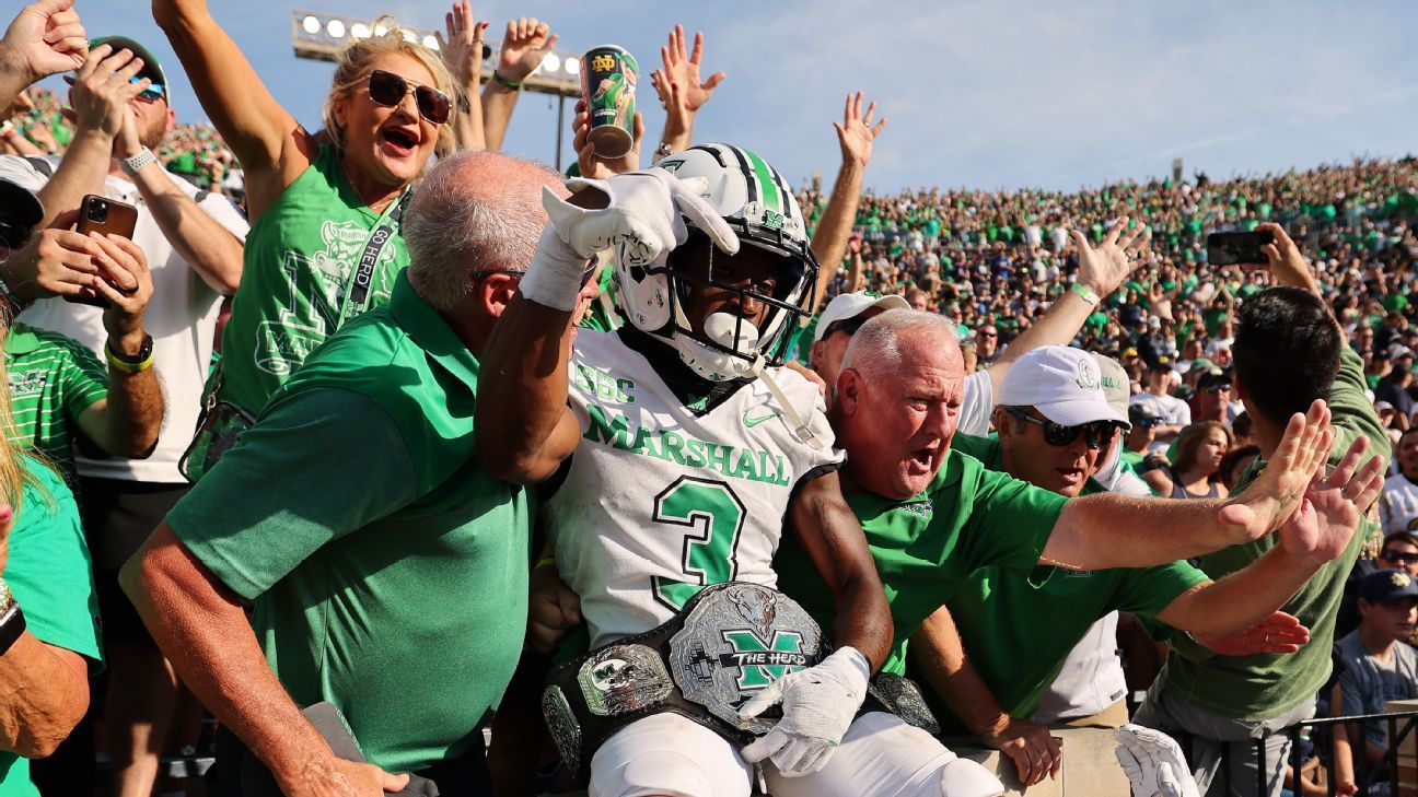 College football bowl projections after Week 2, including playoff and ...