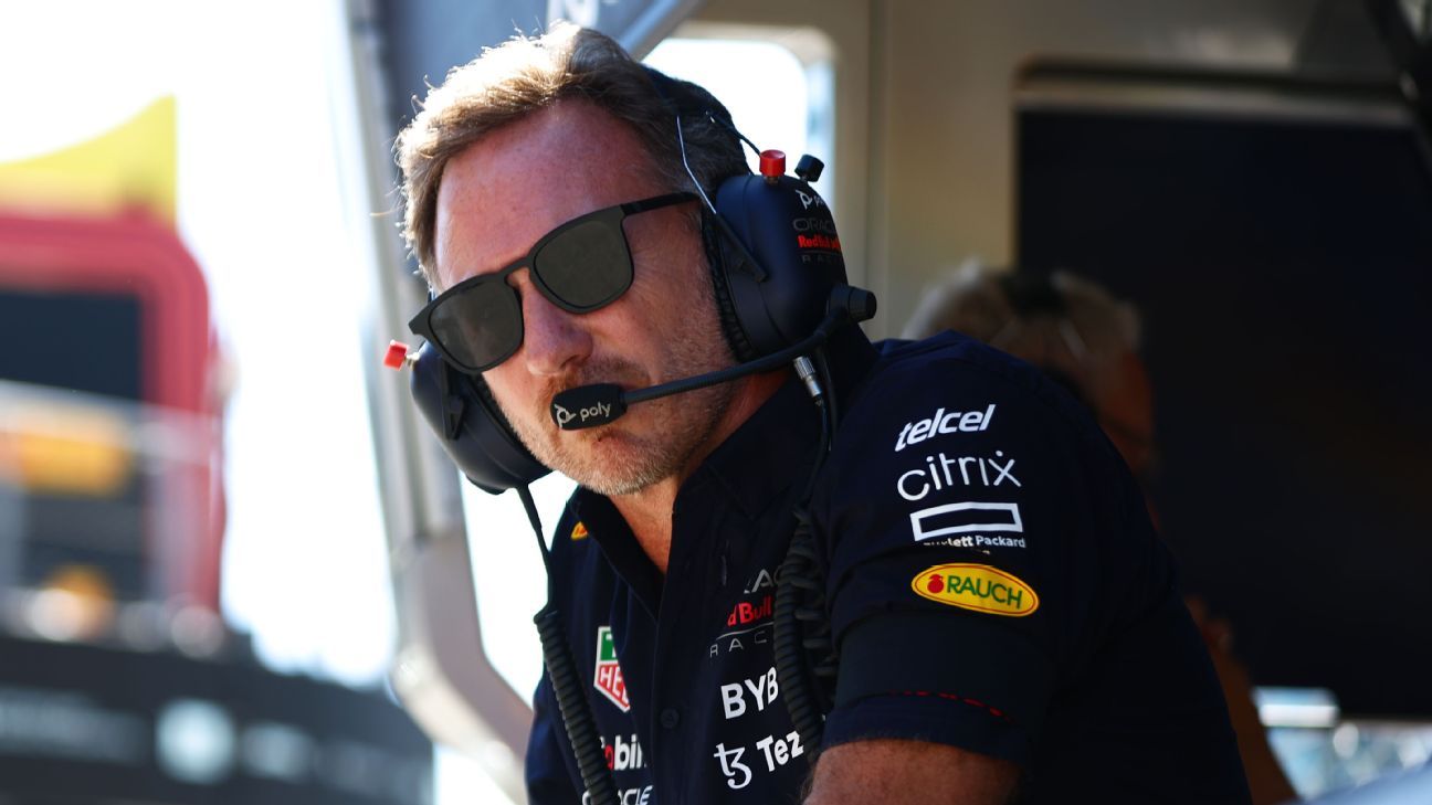 Christian Horner felicita a Checo Pérez y explicó el problema que tuvo ...