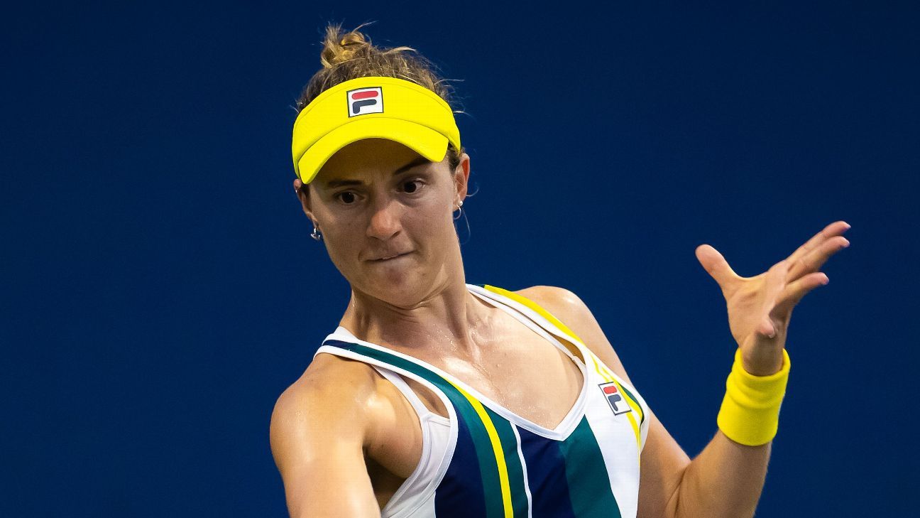 Exitoso debut de Nadia Podoroska en Chennai - ESPN