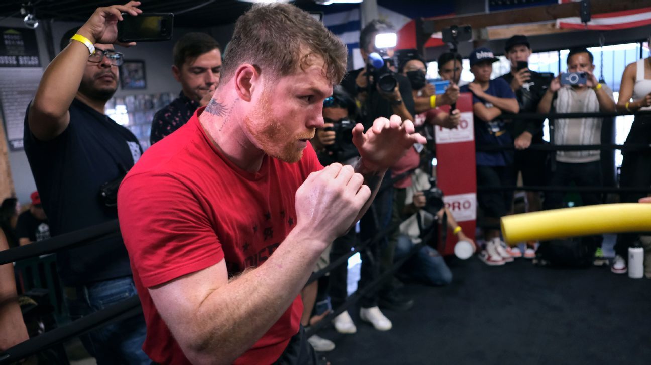 Canelo Álvarez espera retirar a Gennady Golovkin el sábado - ESPN
