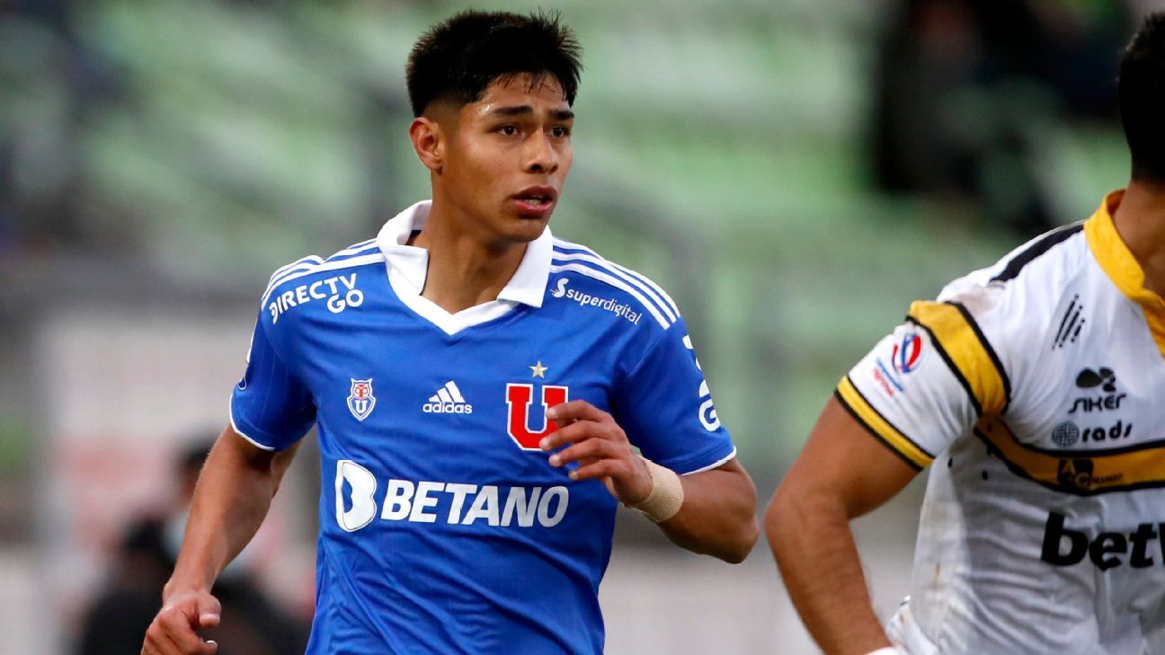 Darío Osorio, liberado de la Selección Chilena - ESPN