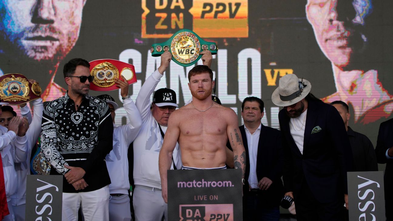 Saúl 'Canelo' Álvarez da el peso sin sufrimiento - ESPN