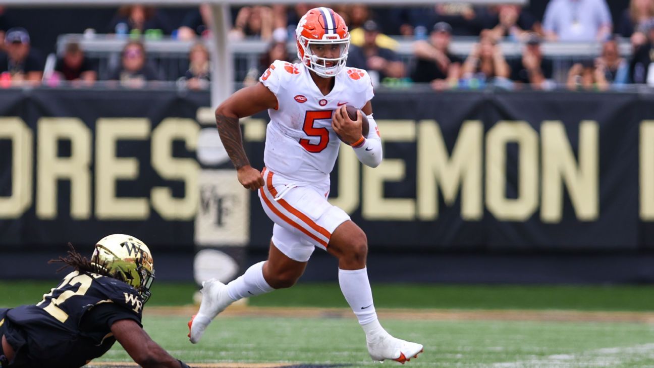 Dabo Swinney heaps praise on DJ Uiagalelei after QB delivers Clemson to ...