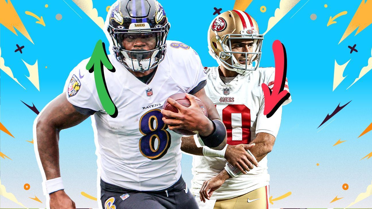 El ranking de quarterbacks tras la Semana 3 de la temporada regular - ESPN