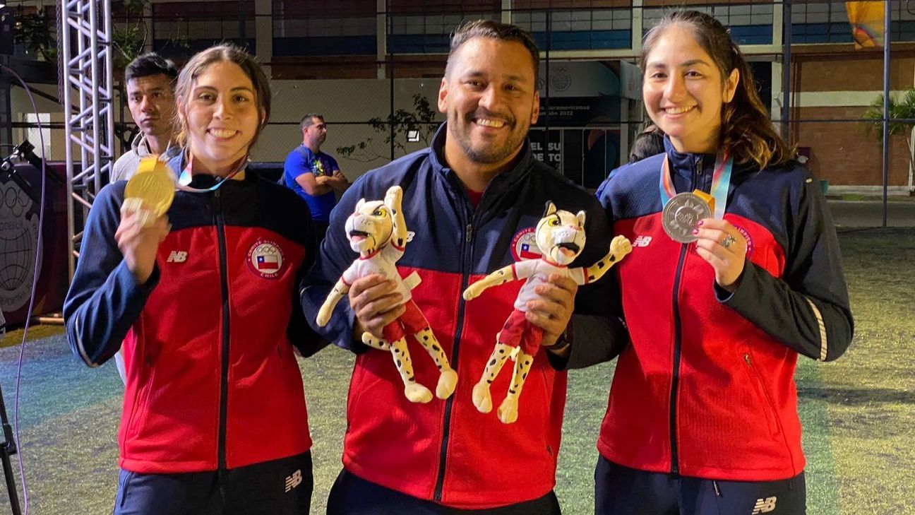 Emanuelle Silva y Aranza Inostroza ganaron las primeras medallas de oro ...