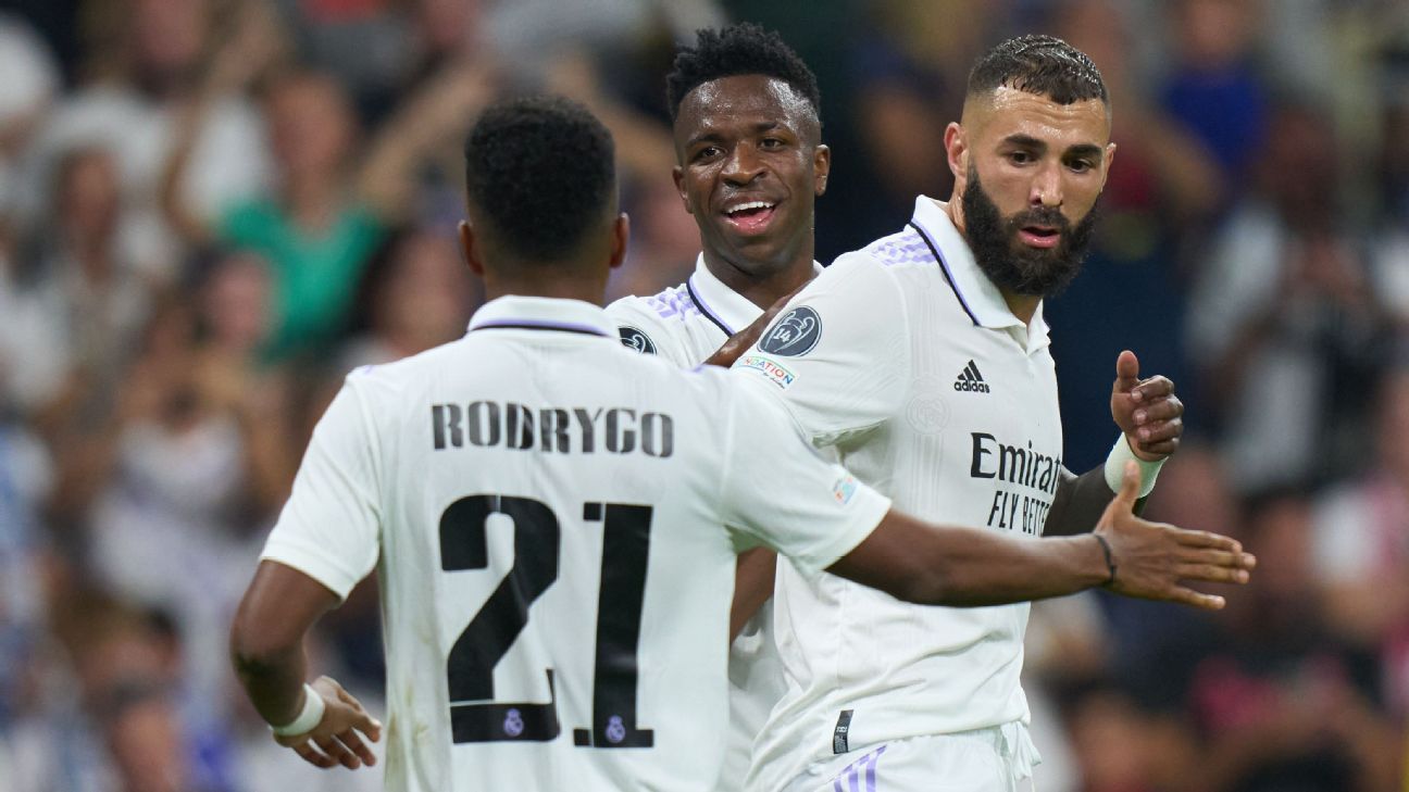 Companheiros de Real Madrid, Vini Jr e Rodrygo homenageiam Benzema por ...