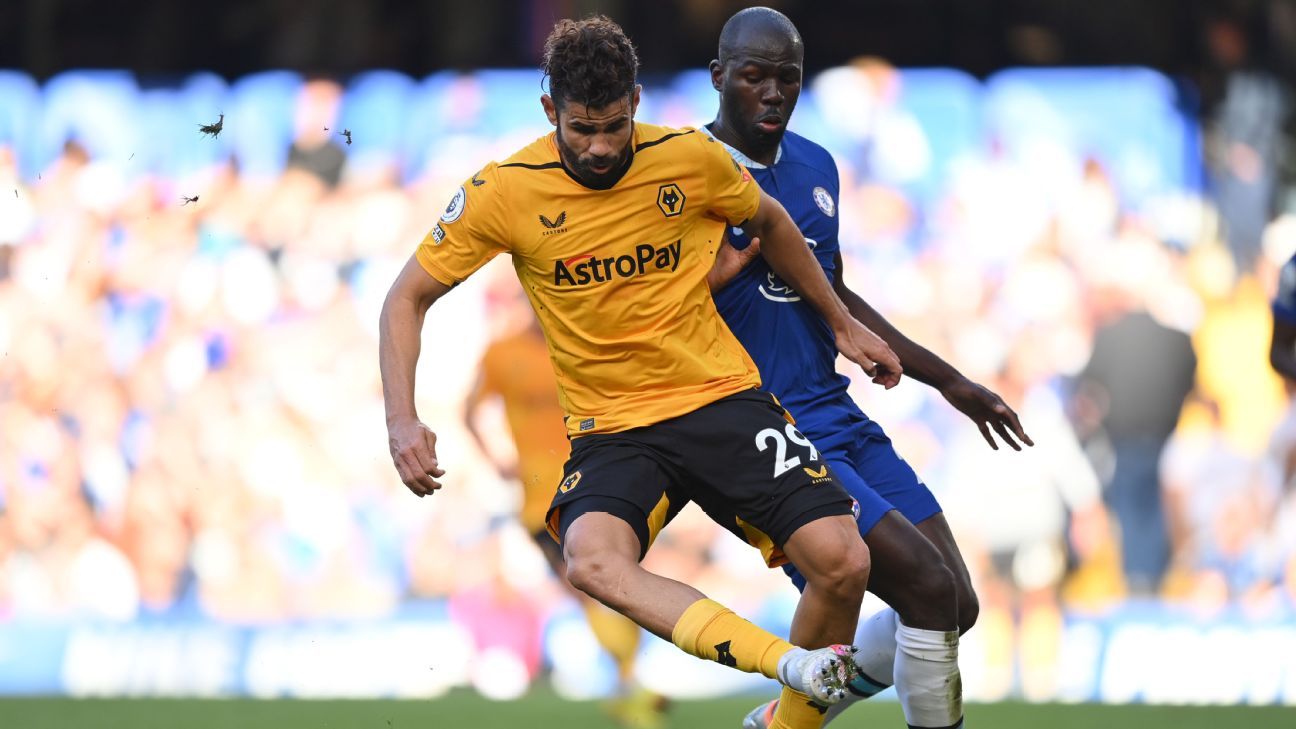 No reencontro com Diego Costa, Chelsea vence Wolverhampton, soma 3ª ...