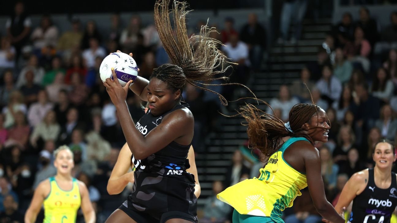 Netball Perfect Nweke drives Kiwis past Diamonds - ESPN