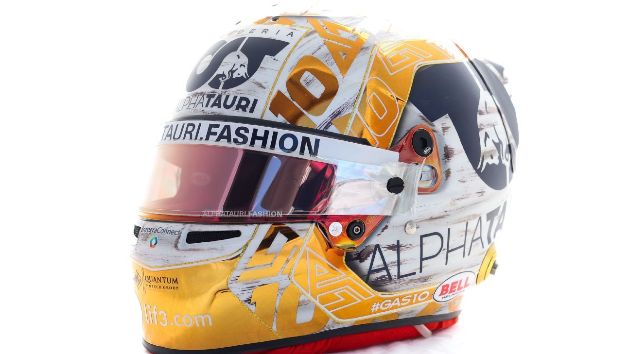 Drivers celebrate F1 in Austin with special-edition helmets - ESPN