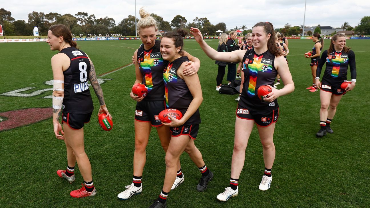 AFLW Round 9 Saints edge Power in AFLW thriller - ESPN