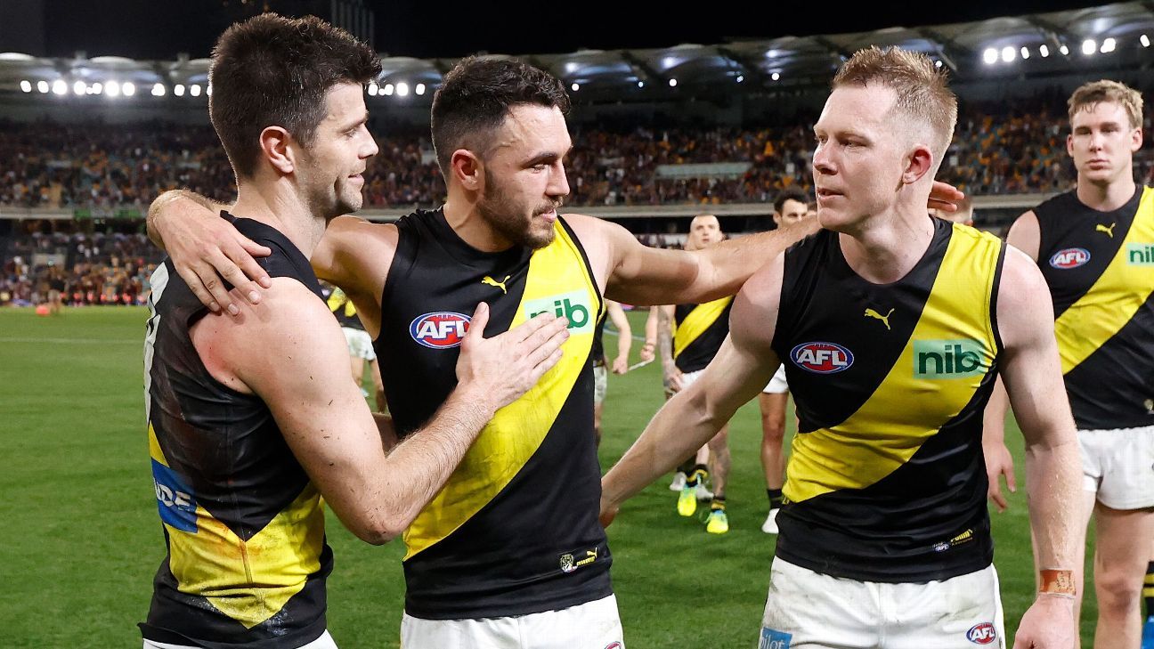 Former Richmond AFL great Shane Edwards joins Adelaide Crows - ESPN