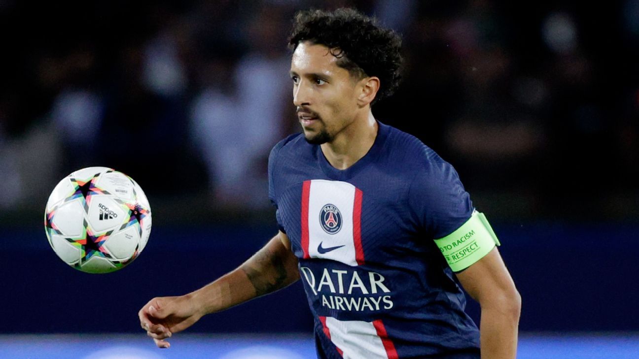 Titular da seleção brasileira, Marquinhos sente desconforto muscular e ...