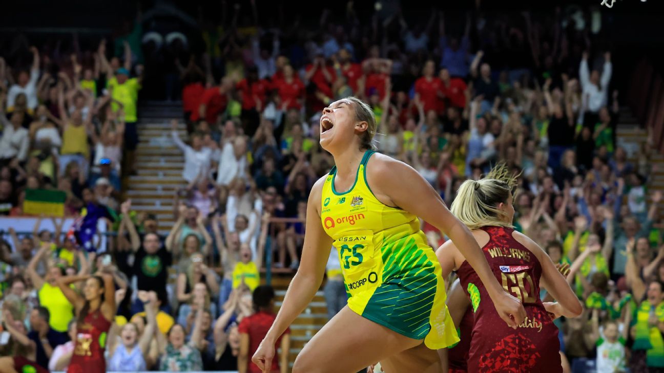 Netball Australia England Indigenous netballer Donnell Wallam caps ...