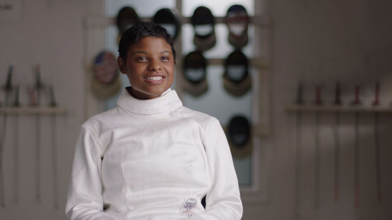 Olympic fencer Nzingha Prescod on creating more access to sport - ESPN