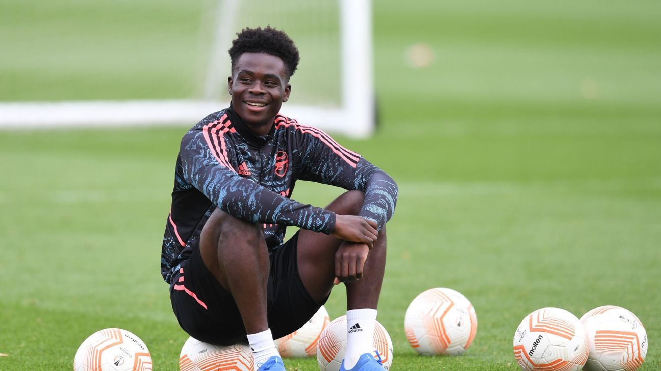 Arsenal's Bukayo Saka gives England World Cup fitness boost - ESPN