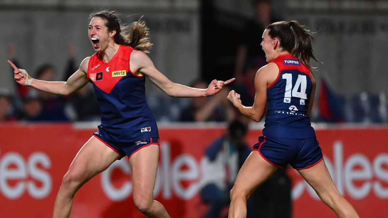 AFLW finals Demons surge to AFLW final win over Crows - ESPN