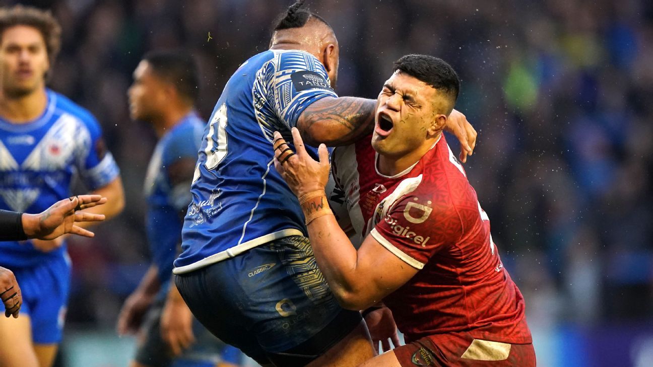 Rugby League World Cup Samoa's Junior Paulo faces semifinal ban - ESPN