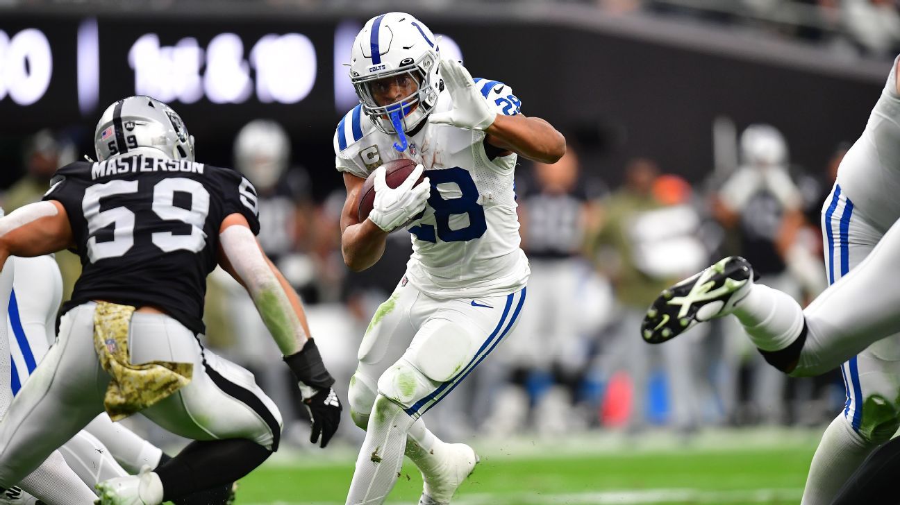 Jonathan Taylor gives the Colts the lead with 66-yard TD - ESPN