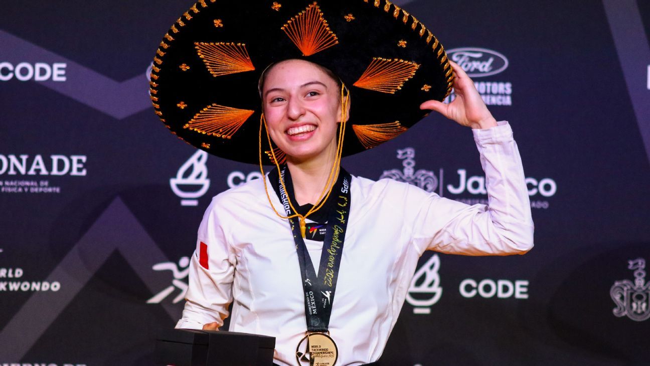 La mexicana Daniela Souza gana oro en Campeonato Mundial de Taekwondo - ESPN