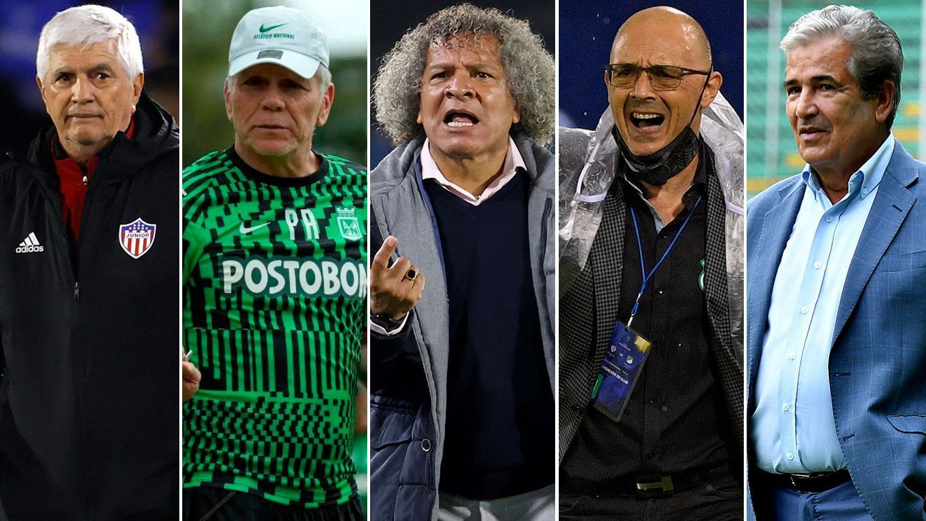 Los títulos y entrenadores que tuvieron los grandes del fútbol ...